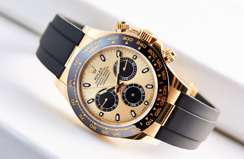 ROLEX DAYTONA OYSTER FLEX (GOLD BLACK) - WRIST LIFE