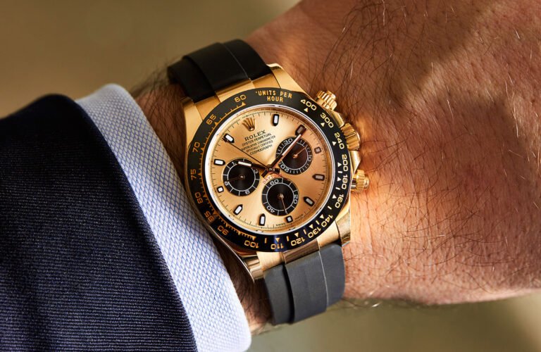 ROLEX DAYTONA OYSTER FLEX (GOLD BLACK) - WRIST LIFE