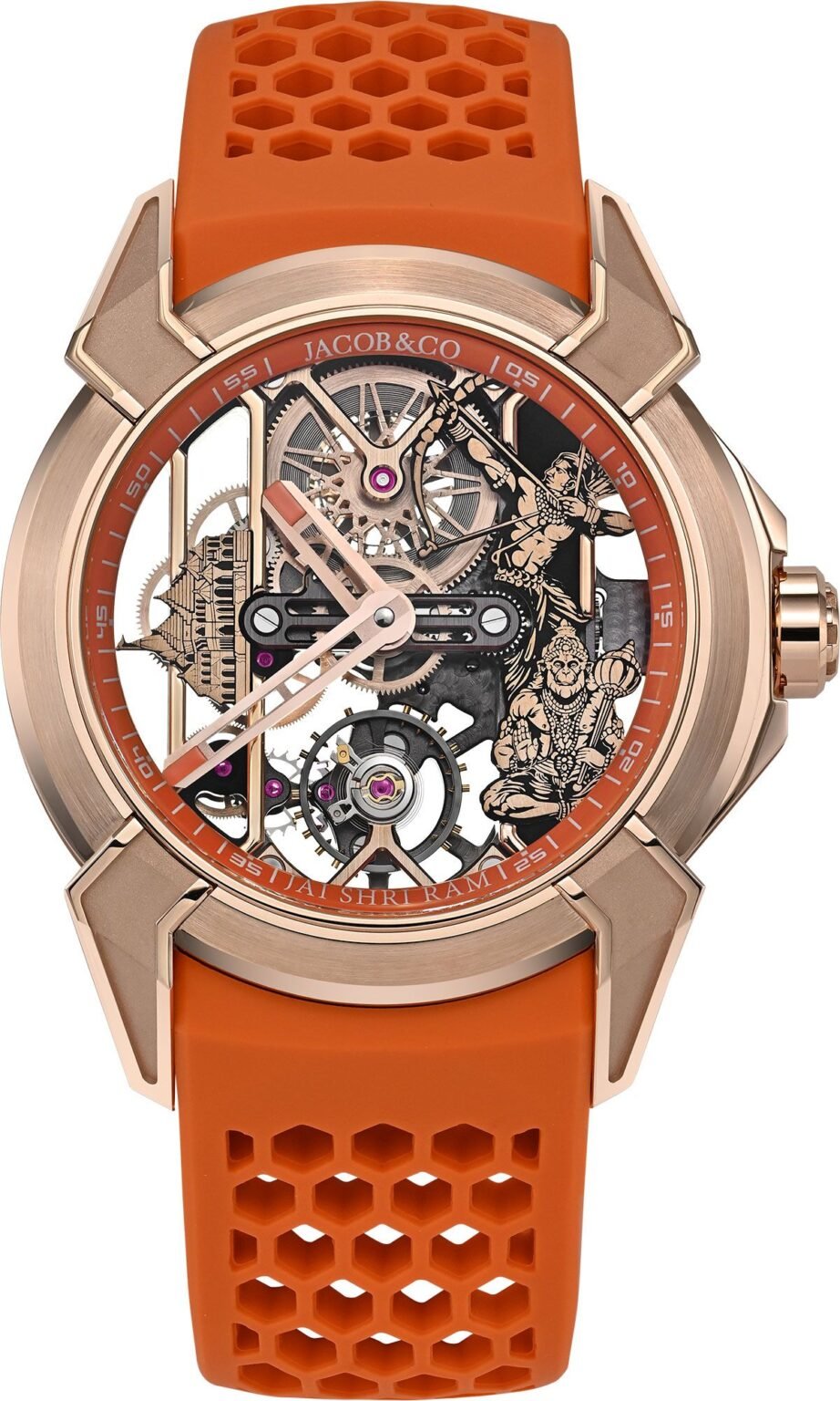 JACOB & CO – RAM JANMABHOOMI ROSE GOLD SPECIAL EDITION - WRIST LIFE